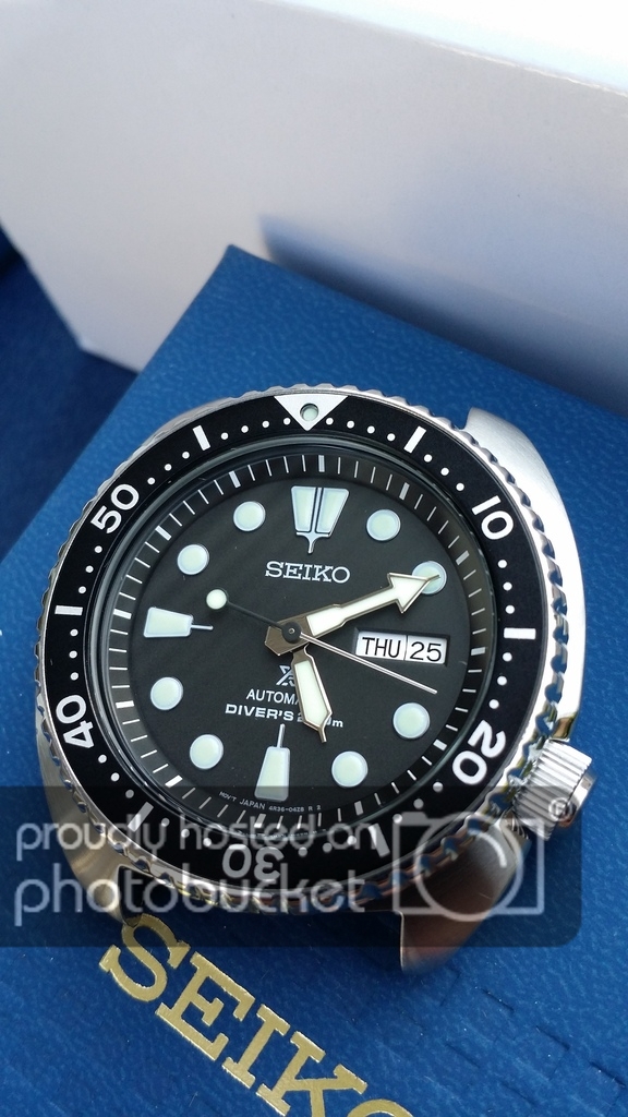 SOLD! Seiko Prospex SRP777 Turtle Black | WatchCharts