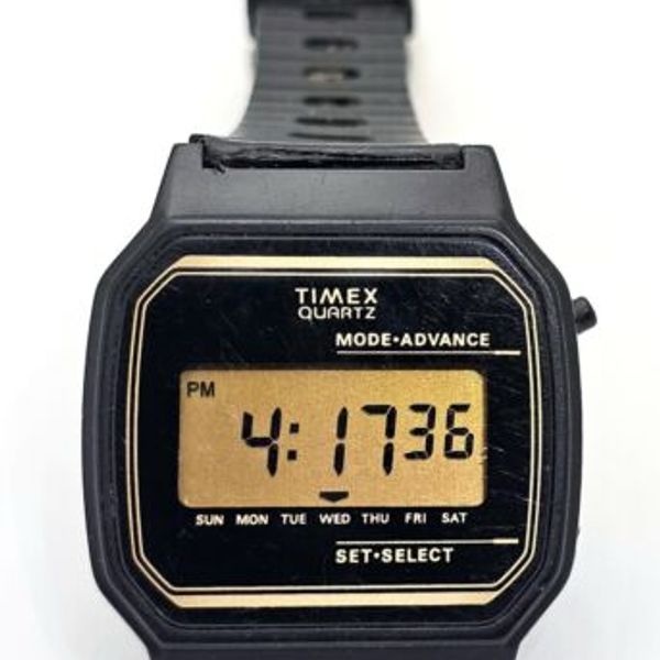 Vintage 70's Timex Digital Men's Watch ~ The Original "Nerd" Watch ...