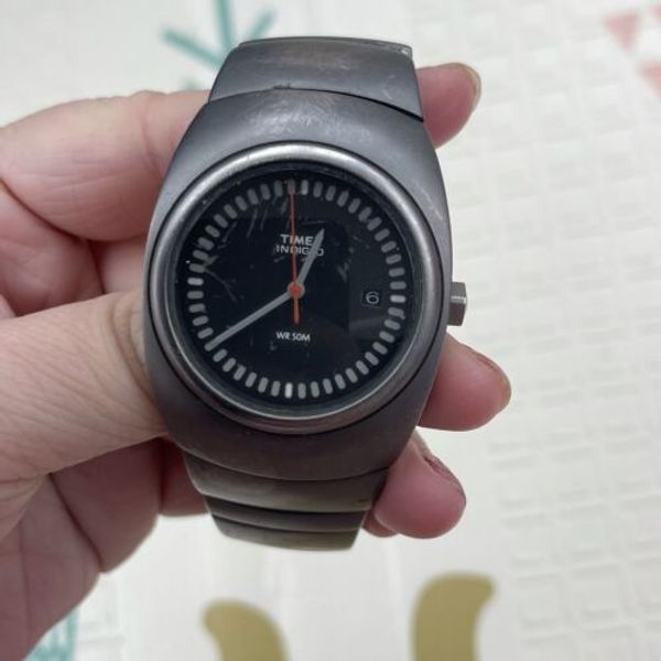 Timex indiglo mens quartz watch with date H8 | WatchCharts Marketplace