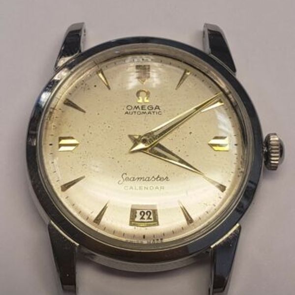 Omega Seamaster Calendar Ref.2757-3SC Vintage Cal.355 SS for parts ...
