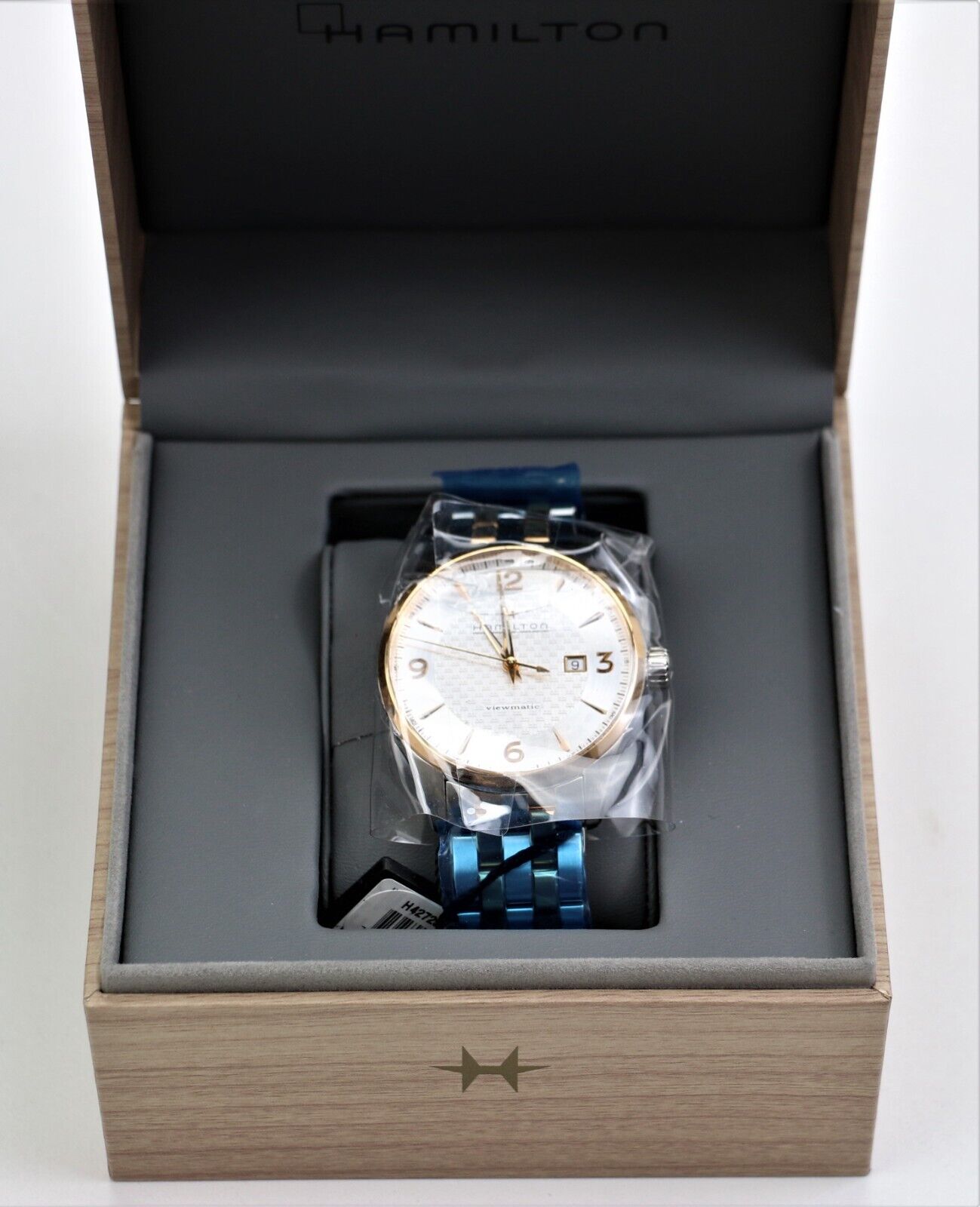 Hamilton Men's Jazzmaster Viewmatic Automatic Watch 44mm H42725151 ...