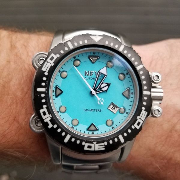 For Sale: NFW viperfish BLUE/FULL lume dial | WatchCharts Marketplace
