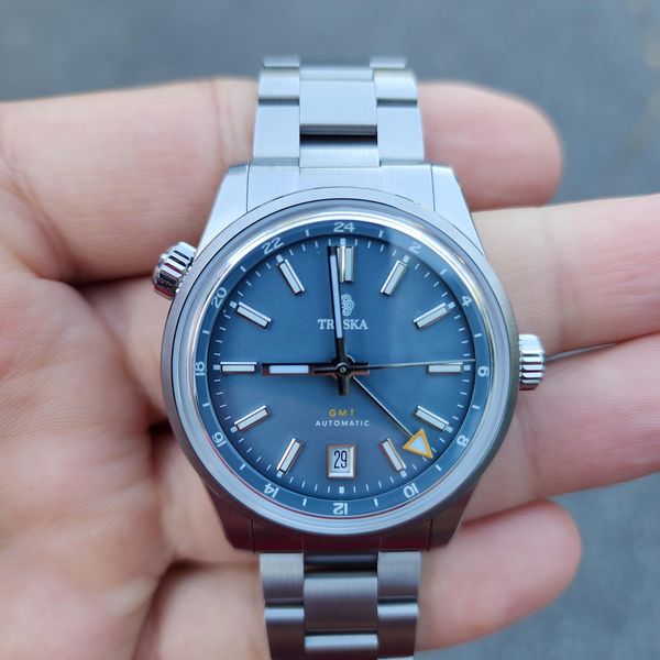 [WTS] Traska Venturer GMT Steel Blue | WatchCharts Marketplace