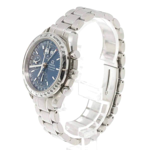 OMEGA Speedmaster Triple Calendar 3523 80 Automatic Blue Dial Mens ...