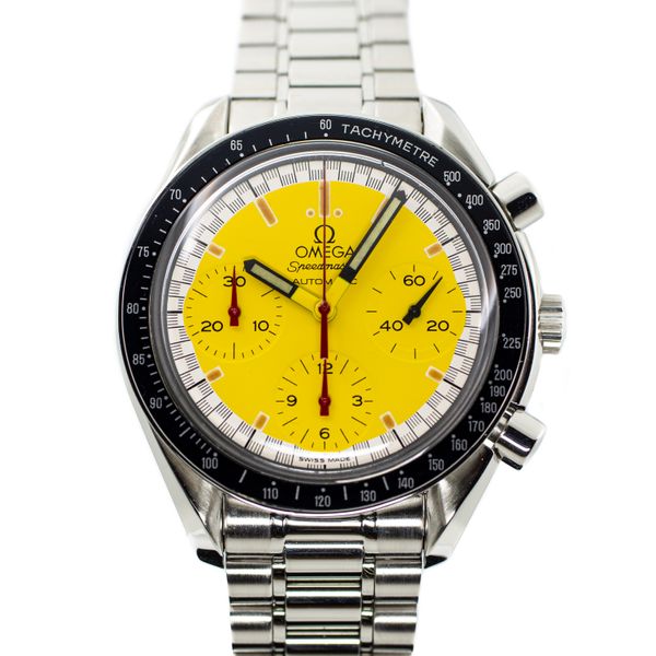 Preowned Omega Speedmaster Reduced in Yellow Dial | WatchCharts Marketplace