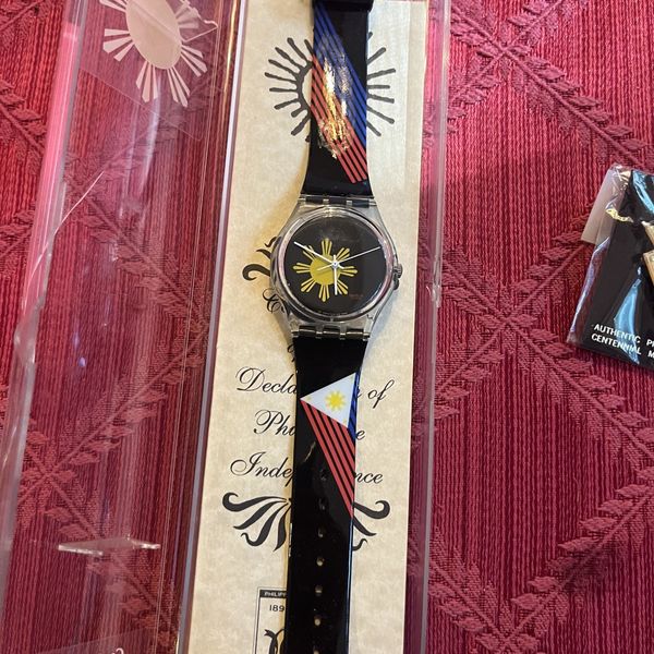 NEW Limited Swatch Philippines Centennial Edition GK268 Jaime Zobel ...