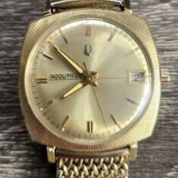 Vintage 1967 Bulova Accutron 14k gold filled watch (M7) VINTAGE JB ...