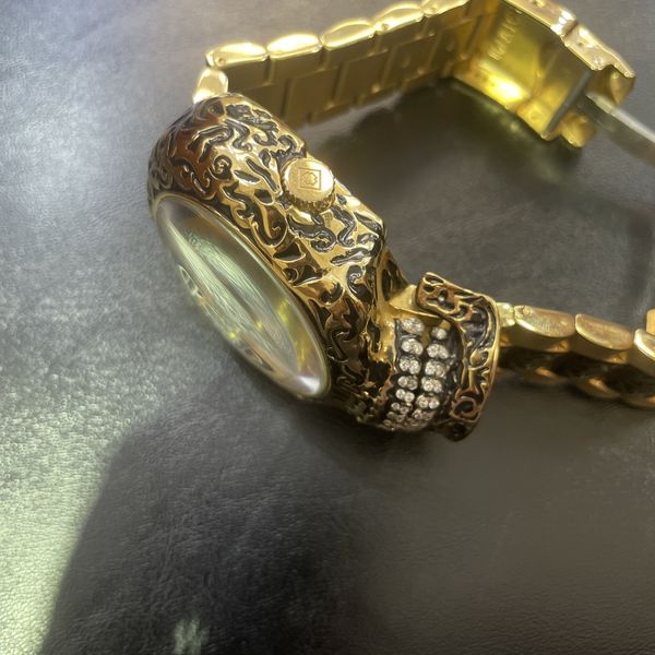 Men's Invicta Skull Automatic Skeletonized Black Stainless Steel 50mm ...