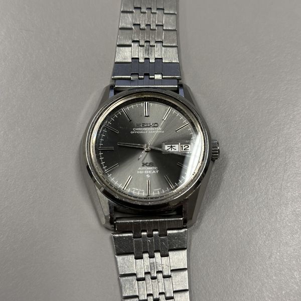 [WTS] Rare Gray Dial King Seiko Chronometer Gold Medallion 5626-7040 | WatchCharts Marketplace