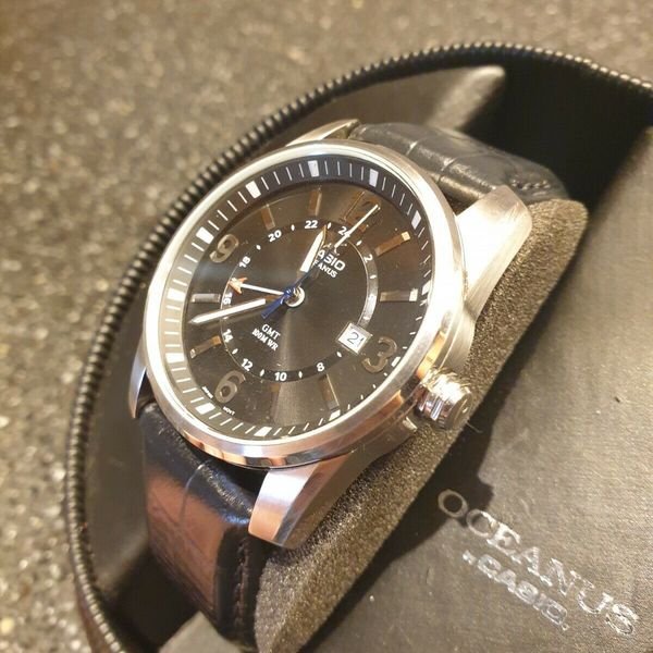Casio Oceanus GMT Wristwatch OC-106 *Free Royal Mail Special Delivery ...