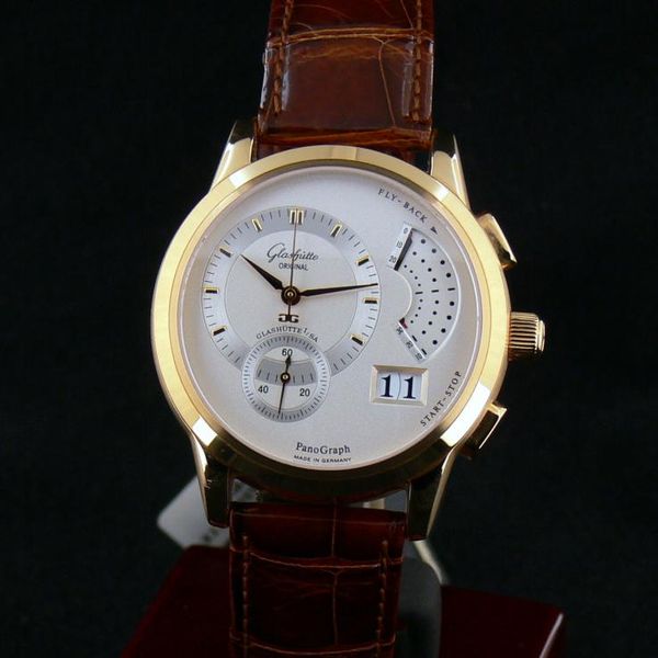 FS: Glashutte Original 18k Rose Gold PanoGraph FLYBACK ~ BNIB ...