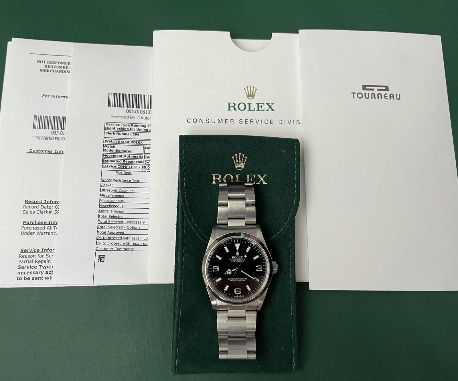 [WTS] Rolex Explorer 1 14270 Tritium Dial with Service Papers(2021 ...