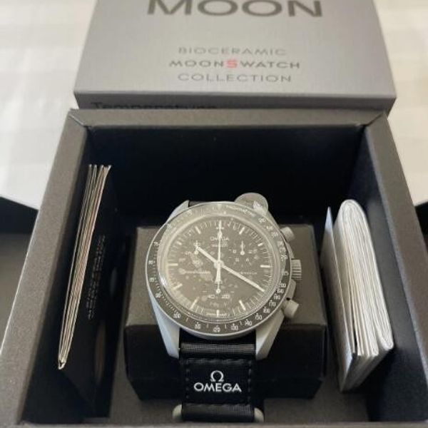 New Omega x Swatch MoonSwatch Mission The Moon Watch -With Box ...