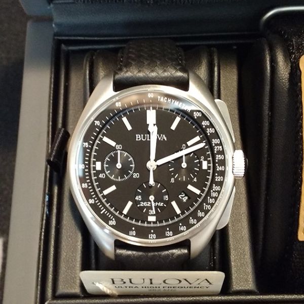 ***SOLD***Bulova Apollo 15 Special Edition Moon Watch strap version ...