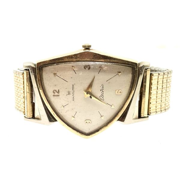 Hamilton Electric Pacer 10k Gold Fill Vintage Menâ s Watch Cal. 505 ...