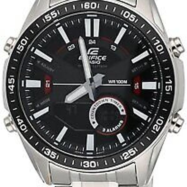 Casio Edifice EFV-C100D-1AVDF NEW Men's Watch Multifunction Stainless ...