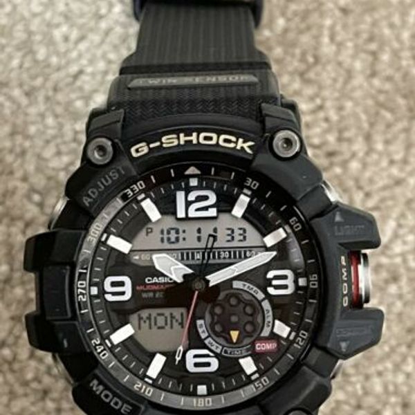Casio G-Shock Mudmaster GG-1000-1A Mens Analog/Digital Watch ...