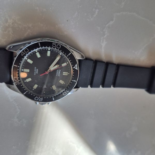 vintage timex q quartz divers watch | WatchCharts Marketplace