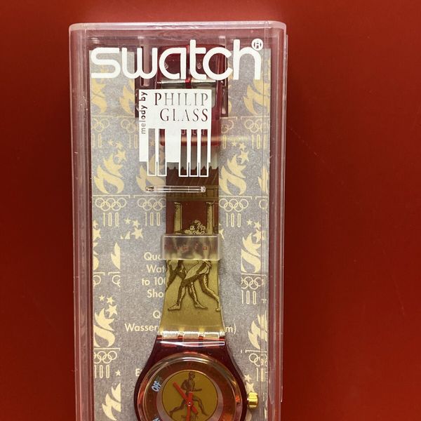 1994 Musical swatch watch Olympic Special Musicall Dolichos SLZ102 ...