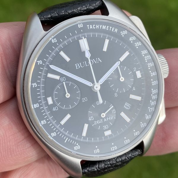 Bulova Lunar Pilot Moon Watch Quartz Chronograph 45mm | WatchCharts ...