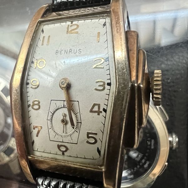 Benrus Vintage Manual Wind Watch. Runs Model BB3 | WatchCharts Marketplace
