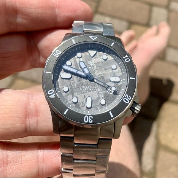 Hamtun H2 with Meteorite dial and Selitta movement. | WatchCharts