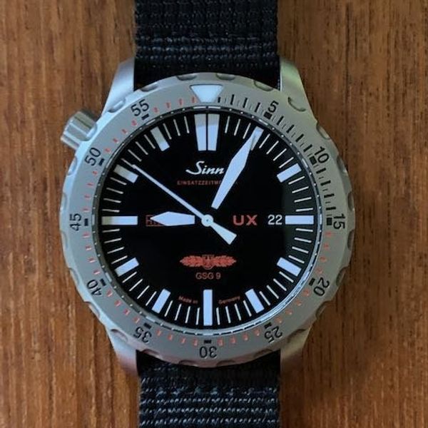 FS: Sinn UX GSG9 Fully Tegimented ****LNIB [$2,450 USD] | WatchCharts ...