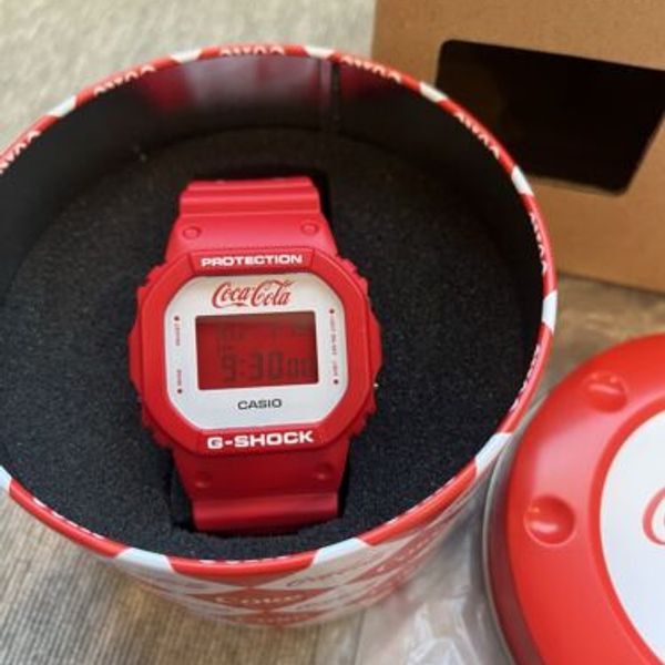 Casio G-Shock x Coca-Cola, Red Special Edition, DW-5600CC23-4 ...