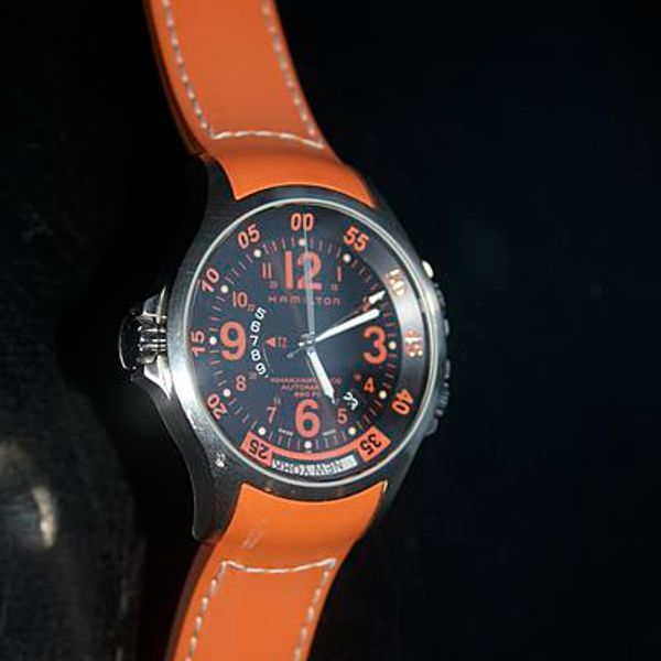 NFS: Hamilton Khaki GMT Air Race | WatchCharts Marketplace