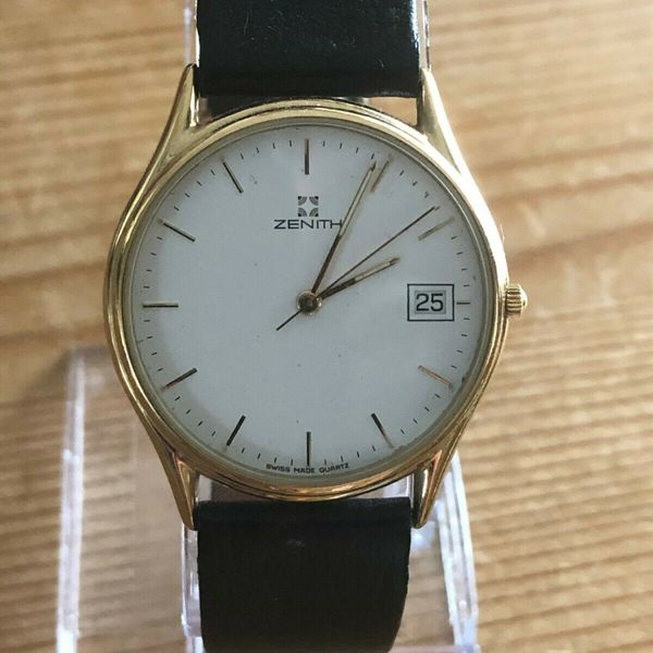 GENTS ZENITH QUARTZ WATCH, NICE BUT FAULTY. PLEASE READ. | WatchCharts ...