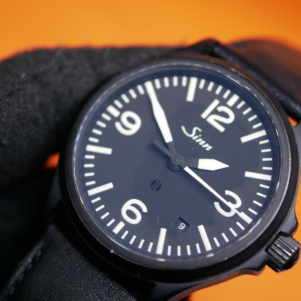 [WTS] Sinn Pilot 38mm Automatic Black 656 for $899. Movement Just ...