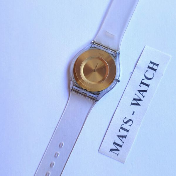 SWATCH+LUXURY COLLECTION+SKIN+SFK134P HONEY FEATHER+NEW/NEW ...
