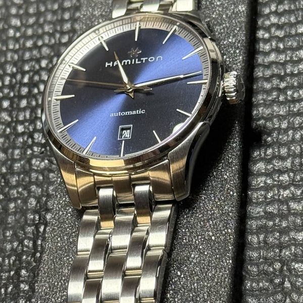 WTS: Hamilton Jazzmaster Automatic Blue Dial (H32475140) | WatchCharts ...