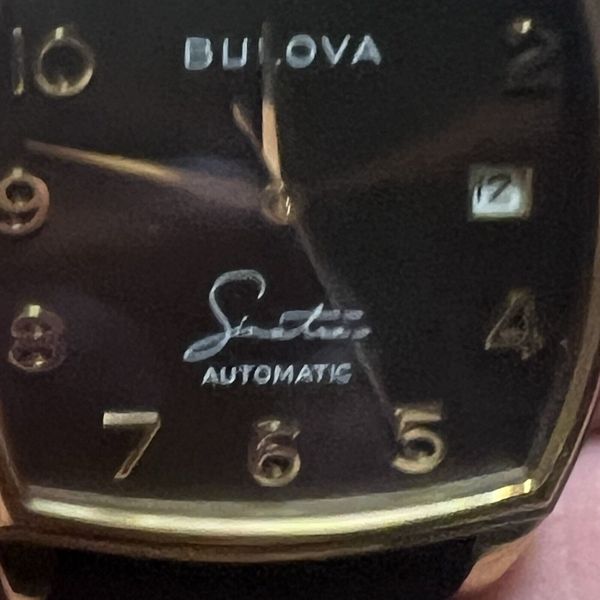 Frank Sinatra Collection Bulova Automatic Watch | WatchCharts Marketplace