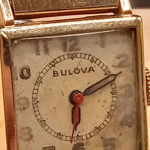Vintage 1950 Men's Bulova 17 Jewel 10k Gold Plated Watch | WatchCharts ...