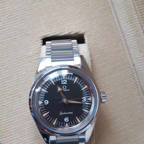Omega Seamaster Railmaster 1957 Trilogy 220.10.38.20.01.002 Watch ...