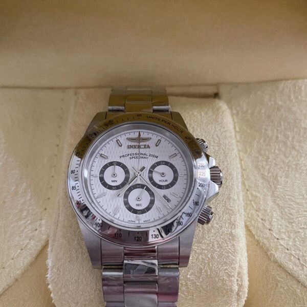 Invicta 9211 quartz chronograph "Professional 200M Speedway" NIB ...