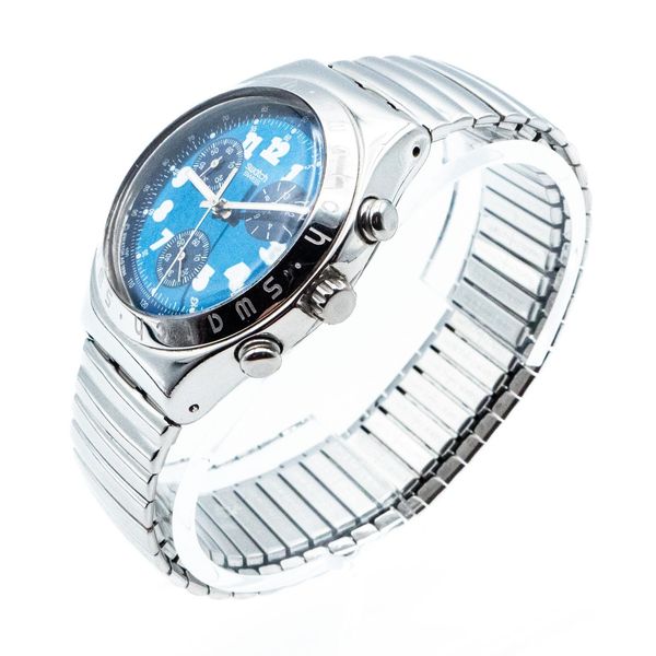 Swatch Irony Chrono Secret Agent Flex Watch YCS401 | WatchCharts ...