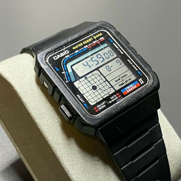 Casio AE22W Super Rare Grail Vintage twingraph 2 | WatchCharts
