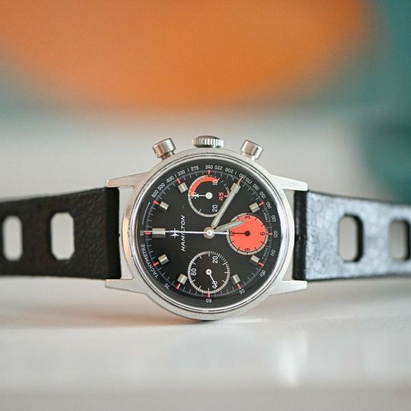 Vintage Hamilton 640 Cal. Valjoux 7736 Chronograph 36mm+ Watch ...