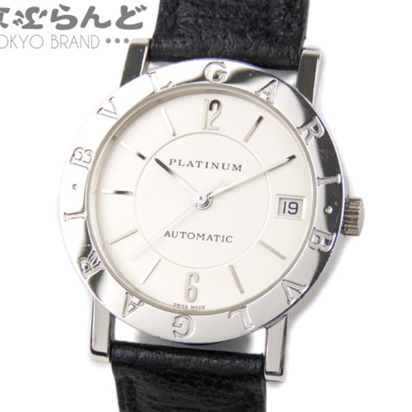 Bulgari BVLGARI Bulgari Automatic Pt950 Platinum Watch Watch Men's ...
