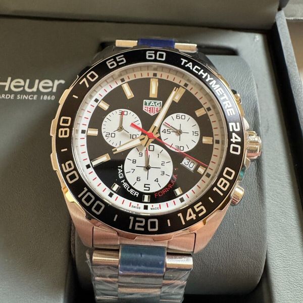 Unused TAG Heuer Formula 1 Men's Chronograph Watch 43MM - CAZ101E ...