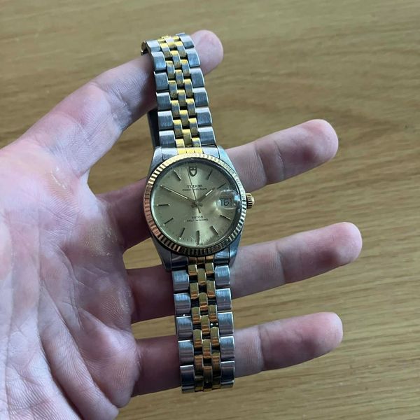 Repair | TUDOR Prince Oysterdate 74033 Two-Tone 34mm Auto Vintage w ...