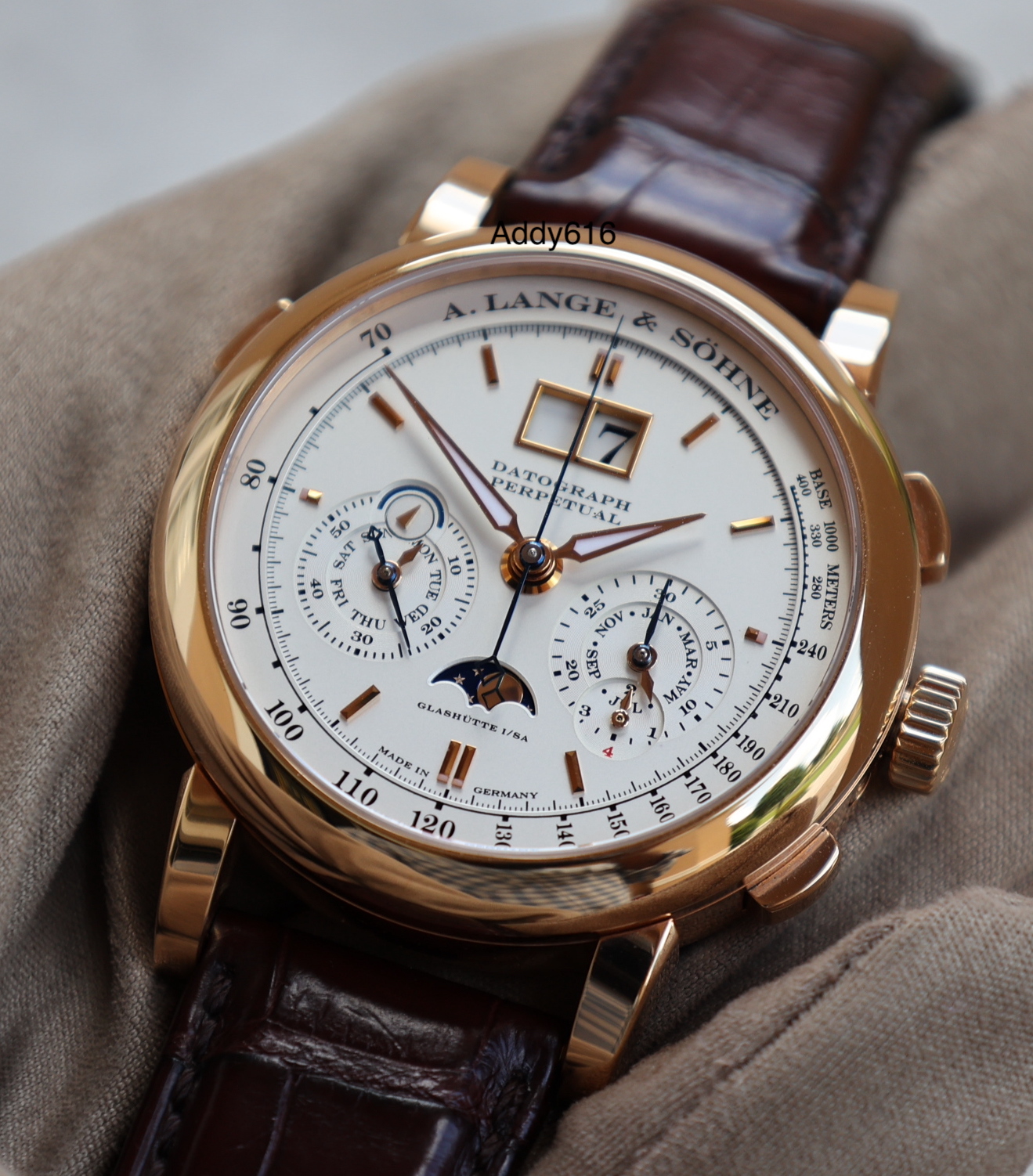 A Lange Sohne Datograph Gold