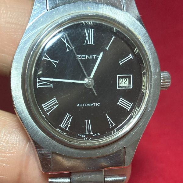 VINTAGE WATCH ZENITH AUTOMATIC DATE SWISS WORK PERFECT | WatchCharts ...