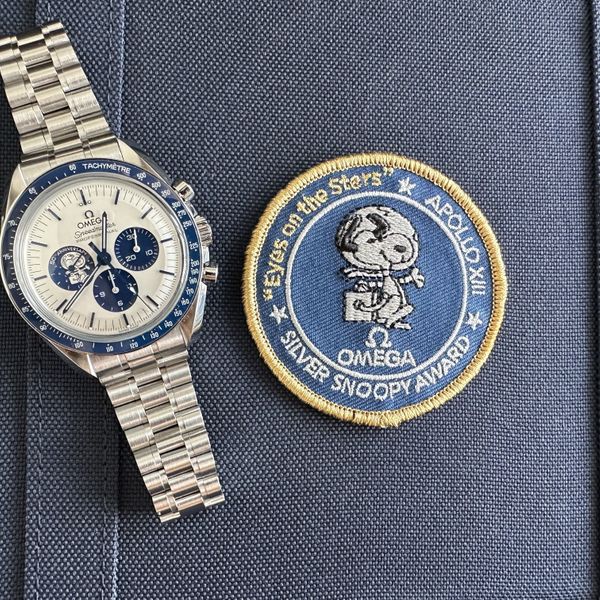 FS: BNIB Omega “Silver Snoopy” 50th Anniversary Speedmaster ...