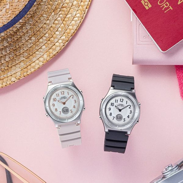 CASIO WAVE CEPTOR LWA-M145-7AJF White Radio Solar Women's Watch New in ...