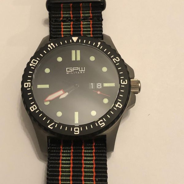 FS: GPW Military Big Date - quartz, titanium case, 55g | WatchCharts