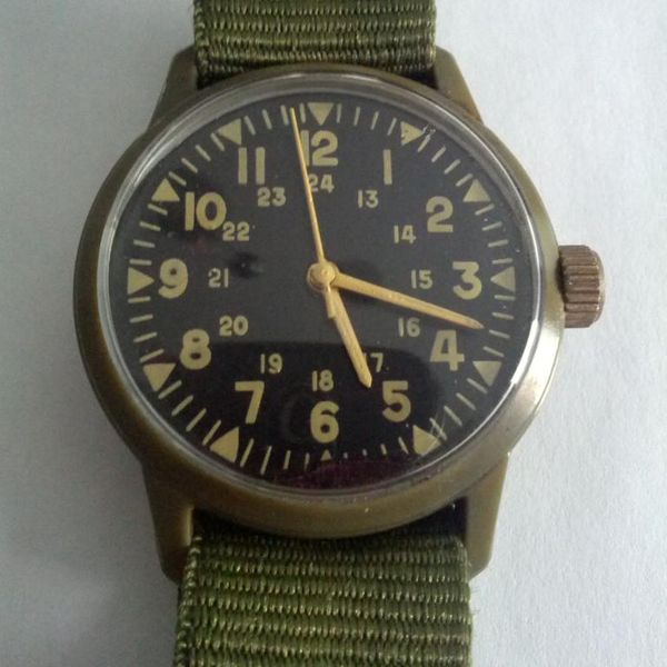 1969 Vintage West Clox Military Watch | WatchCharts Marketplace