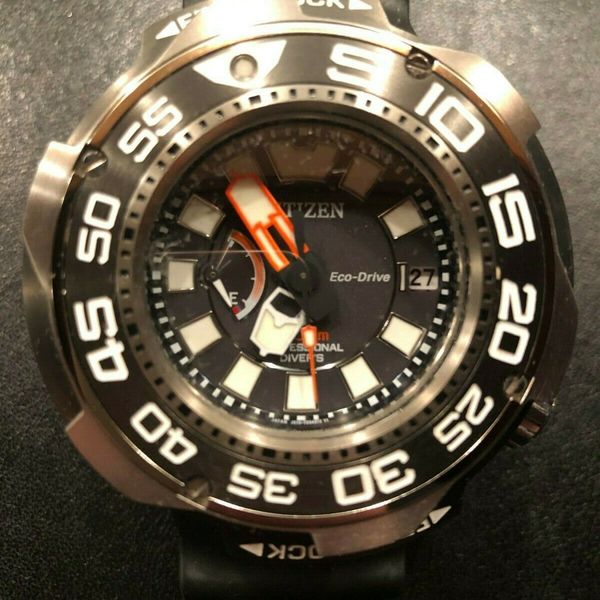 Citizen Promaster Eco Drive BN7020-17E 1000m Pro Diver Watch - Black ...